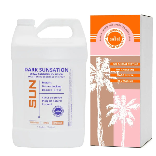 Discover Flawless Color: Very Dark Gallon Spray Tan Solution for ...